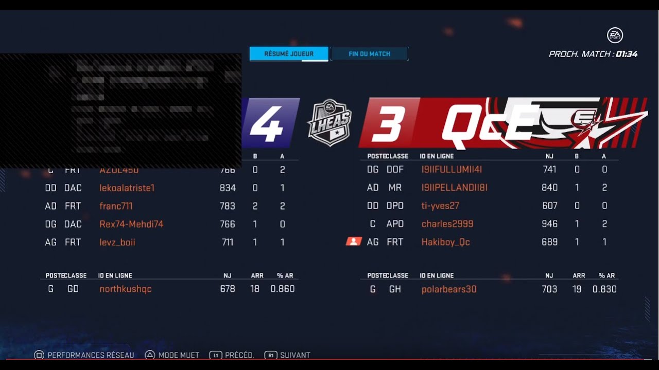 ***PSHL*** Game 3 (20H50) Vs Les assistes sociaux - YouTube