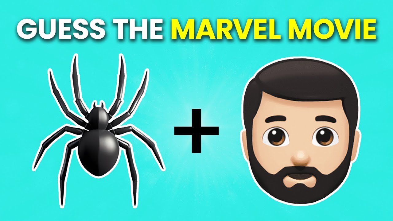 Guess the MARVEL Movie & TV Show by Emoji 🎬 | Emoji Quiz - YouTube