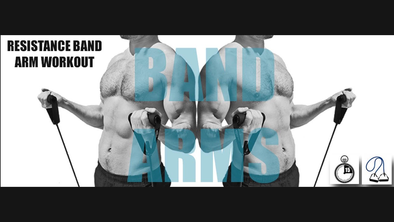 15 Minute Resistance Band Arm Workout - Hits Every Part of the Triceps ...
