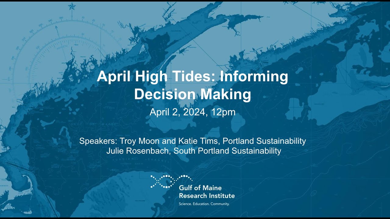 April High Tides: Informing Decision Making - YouTube