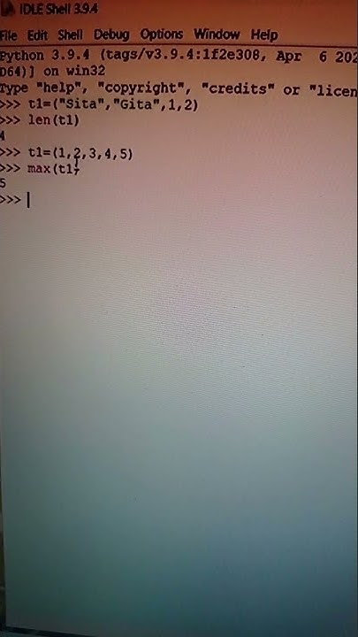 Methods of tuple in Python || Learn Python || Python tutorial for ...