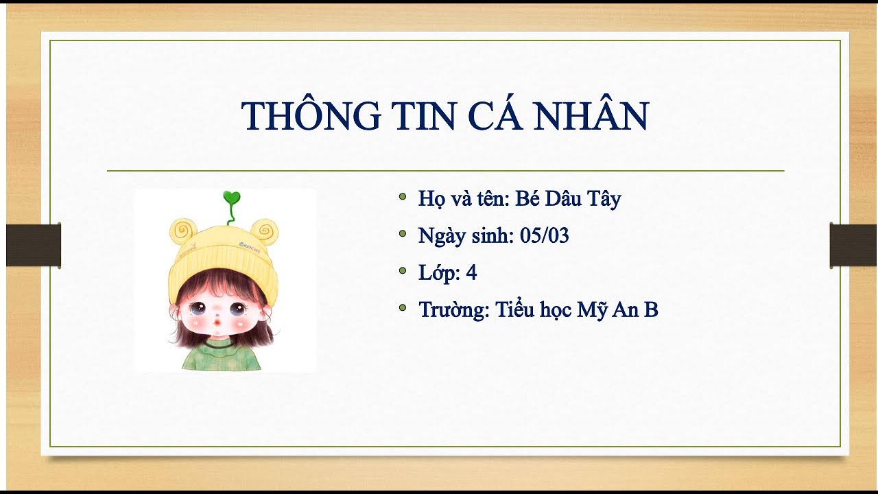 1001 Hướng Dẫn Cách Làm Powerpoint Giới Thiệu Bản Thân Miễn Phí Và