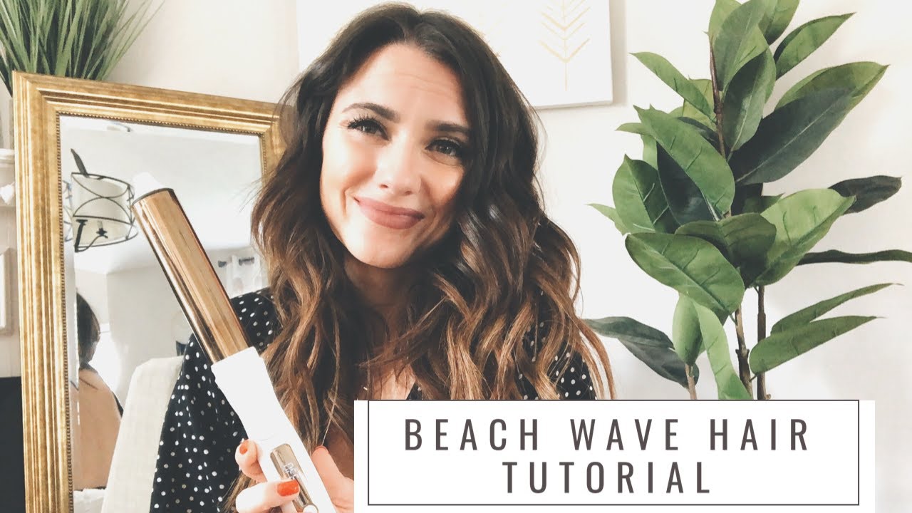 Beach Wave Hair Tutorial - YouTube