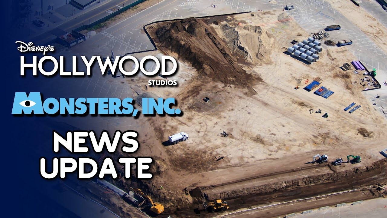 Monsters Inc Land News Update — CONSTRUCTION, PERMITS, AND RUMORS - YouTube
