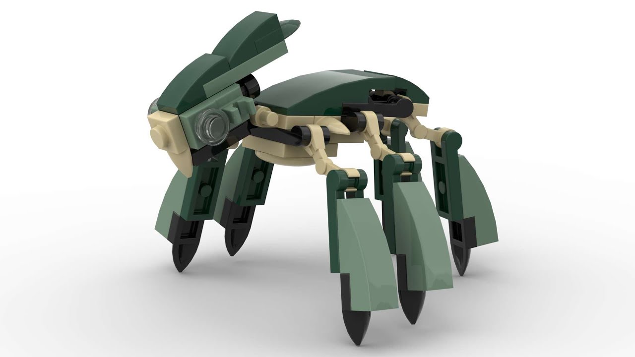 Lego 911612 Acklay Speed Build LDD by PLegoBB - YouTube