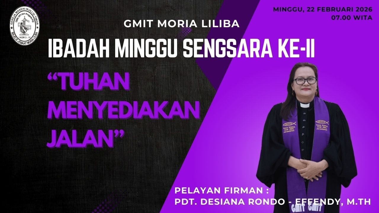 Ibadah Minggu Sengsara II || Pdt. Desiana Rondo-Effendy,M.Th || Minggu ...