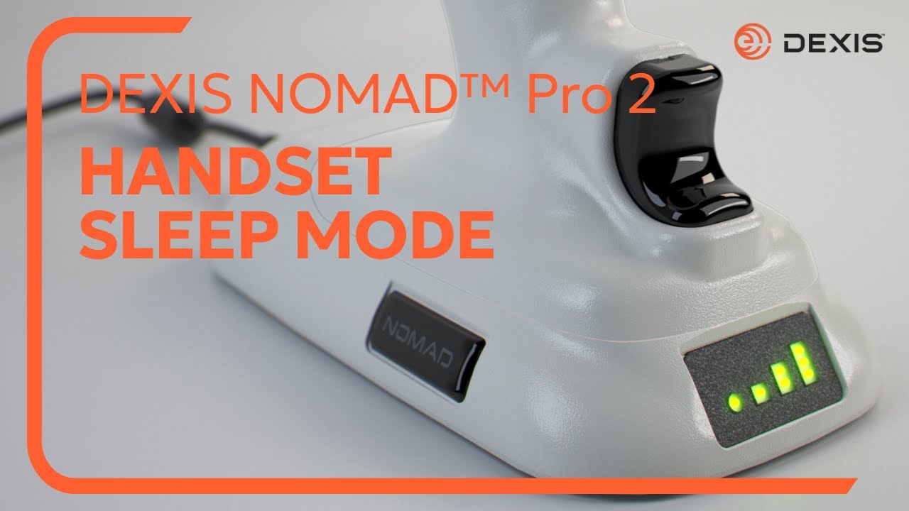 DEXIS NOMAD™ Pro 2 - Handset Sleep Mode - YouTube