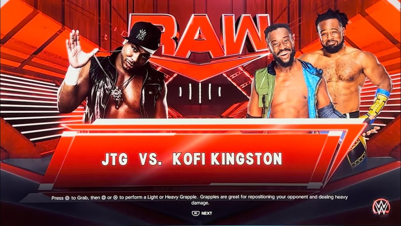 JTG Vs Kofi Kingston - YouTube