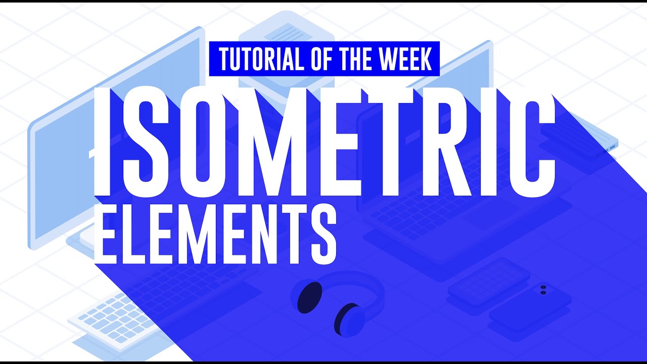 Adobe Illustrator tutorial for advance level | Isometric elements ...