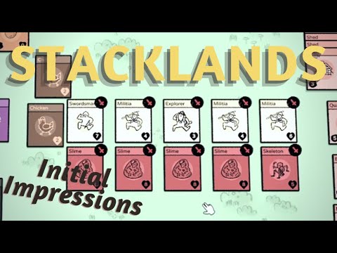 Trying out Stacklands, A Village Builder Card Game - YouTube