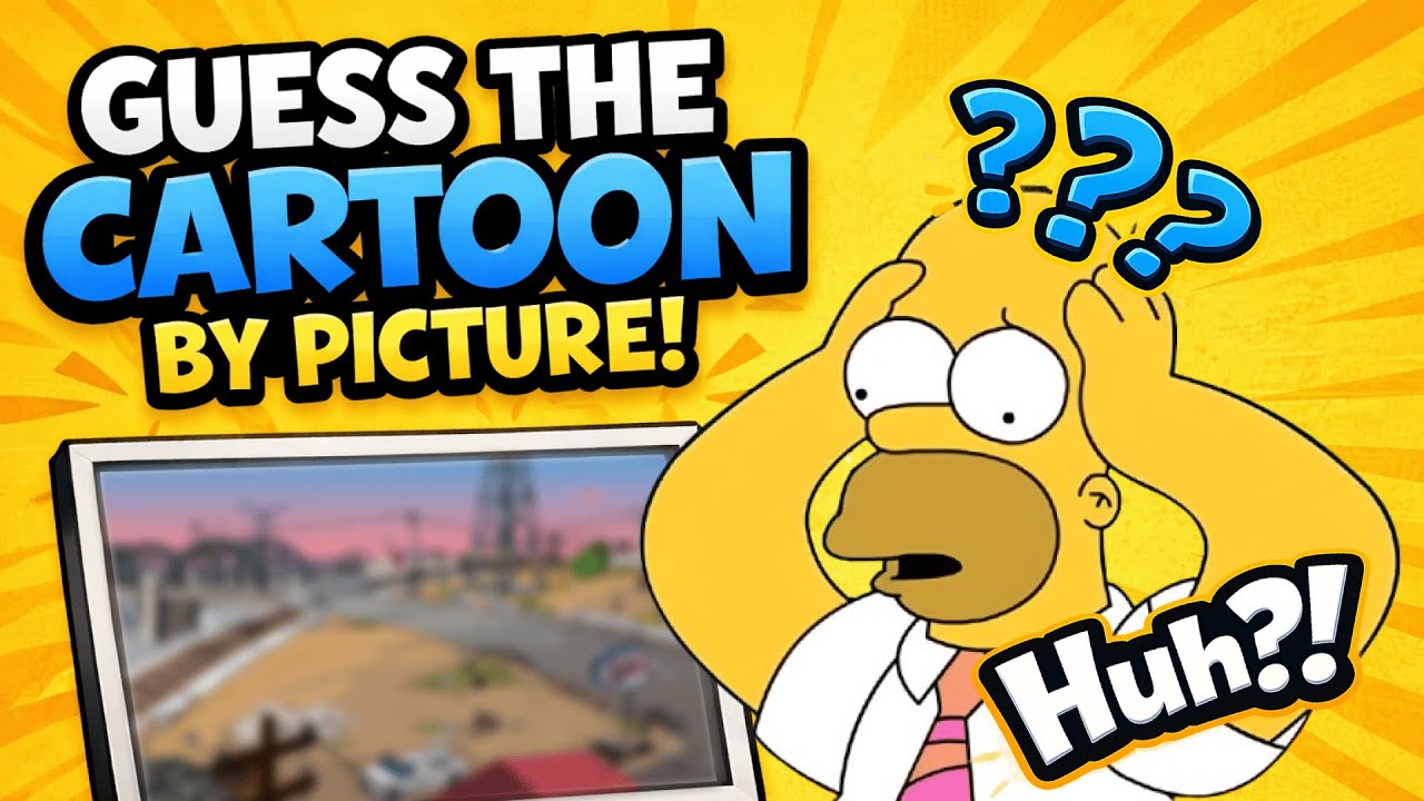 Guess the Cartoon by The Picture: 40 Cartoons Challenge! - YouTube