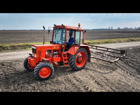 Simítózás 2022 | MTZ 82 Turbo 💪 + 5 méteres fogas | Szántás elmunkálás