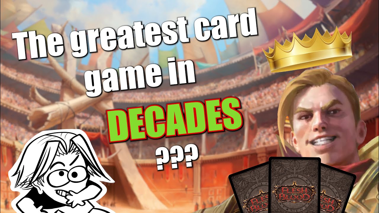 The Greatest Card Game You've Never Heard Of... (Flesh & Blood) - YouTube
