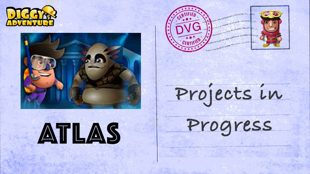 [~Atlas~] #1 Projects in Progress - Diggy's Adventure - YouTube