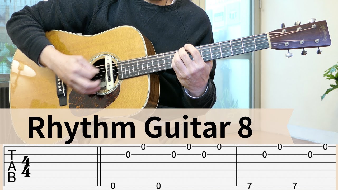 【TAB】Rhythm 8 | Rhythm Guitar | Massimo Varini - YouTube