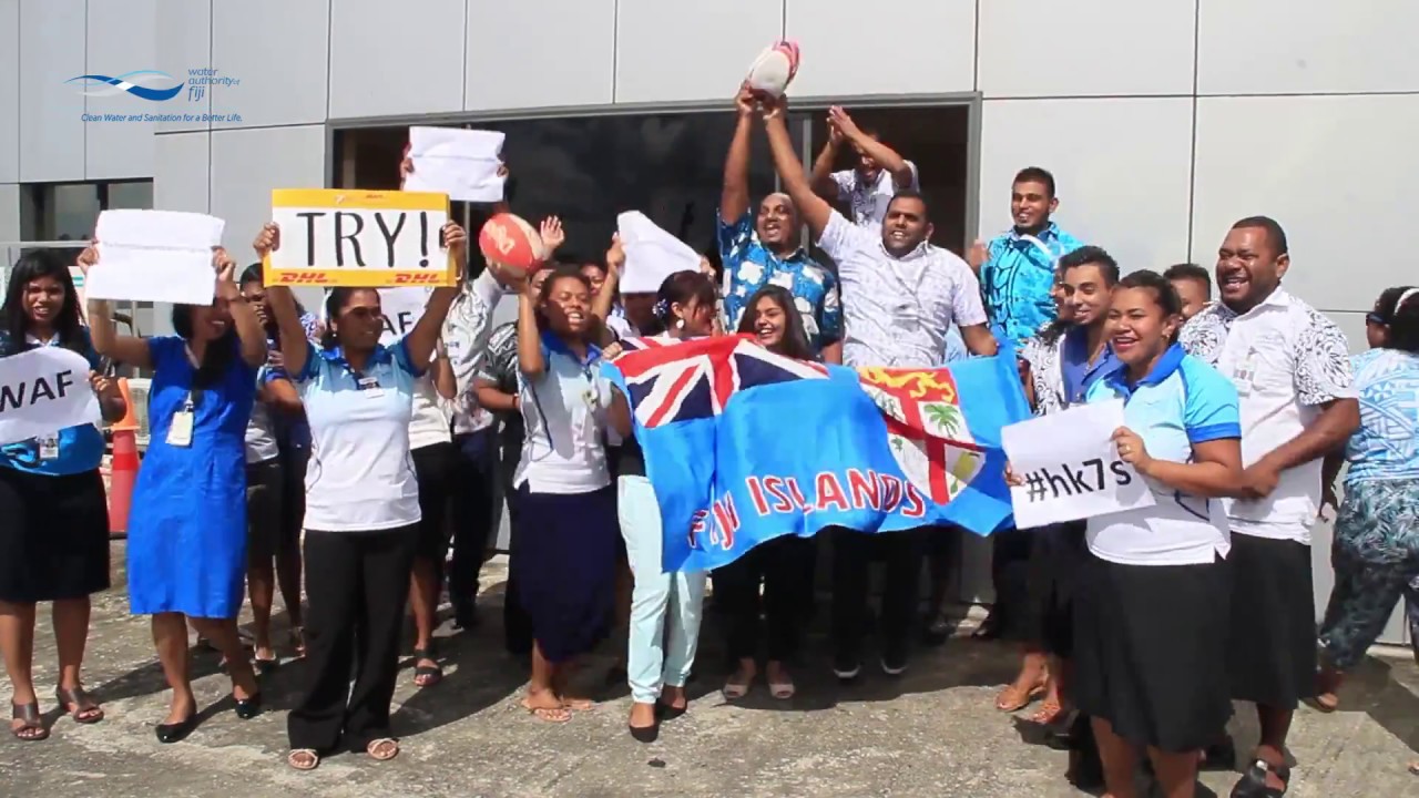 WAF SUPPORTS FIJI SEVENS TEAM TO THE HONG KONG 7's - YouTube