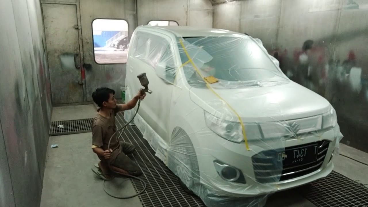 Proses cat karimun wagon d cv.cemerlang tulus pratama parts 1 - YouTube