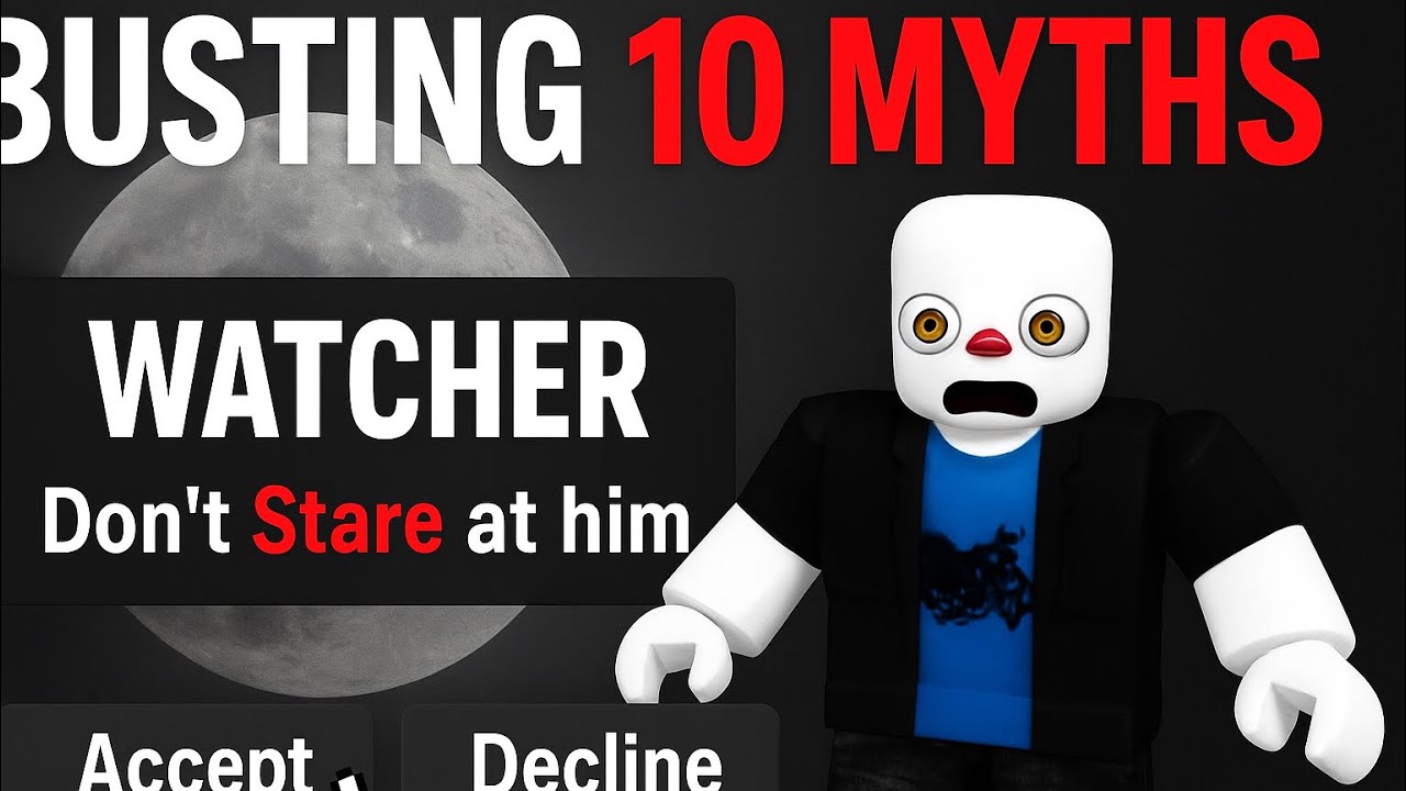 I busted 10 SCARY Myths on Roblox - YouTube