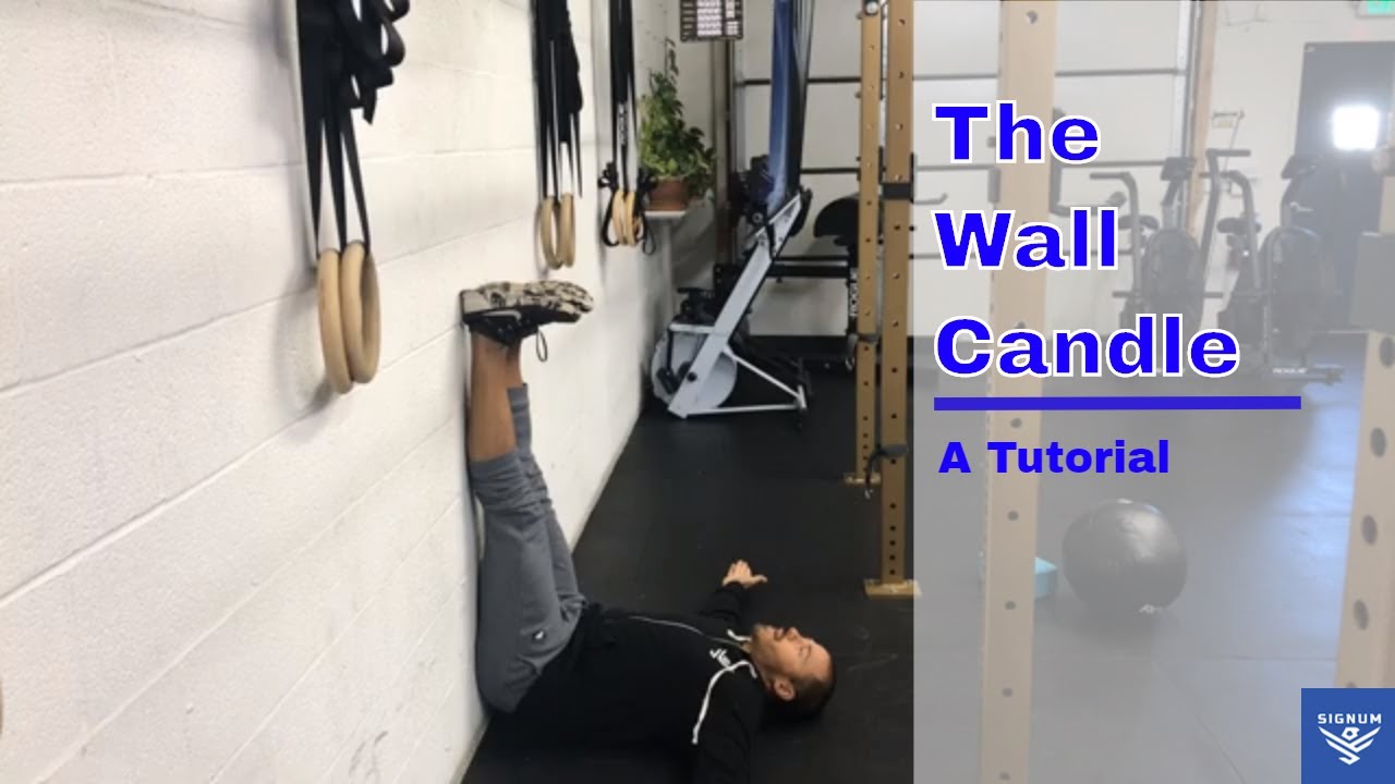 The Wall Candle | A Tutorial - YouTube