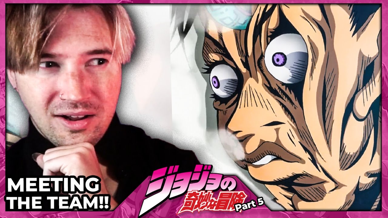 Meeting The Crew!! | REACTION | JOJO'S BIZARRE ADVENTURE | PART 5 | EP ...