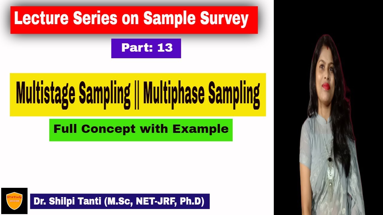 Multistage Sampling Multiphase Sampling Sample Survey Research Multistage Sampling Multiphase Sampling Sample Survey Research