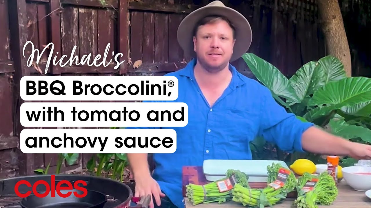 Michael Weldon’s Grilled Broccolini with Tomato, Anchovy and Olive ...