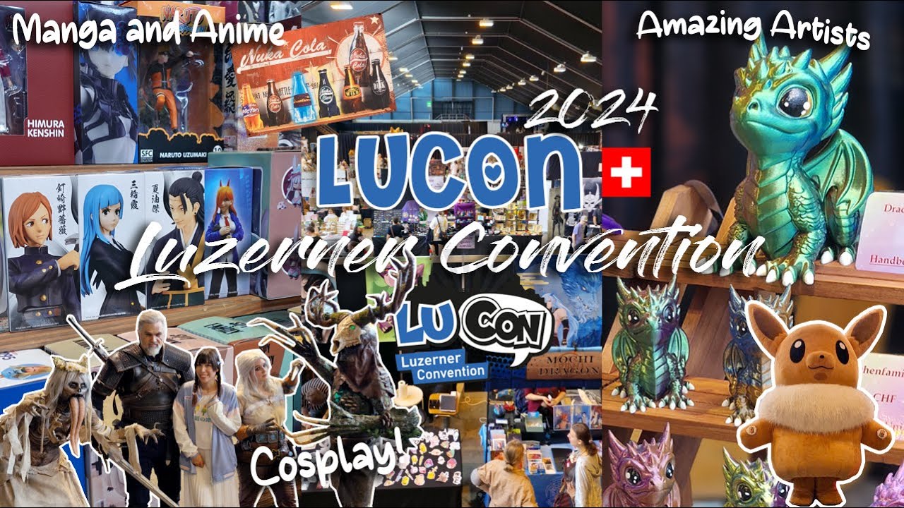 LuCon - Luzerner Convention | 2024 🇨🇭 Comic Con, Cosplay, Manga, Otaku ...