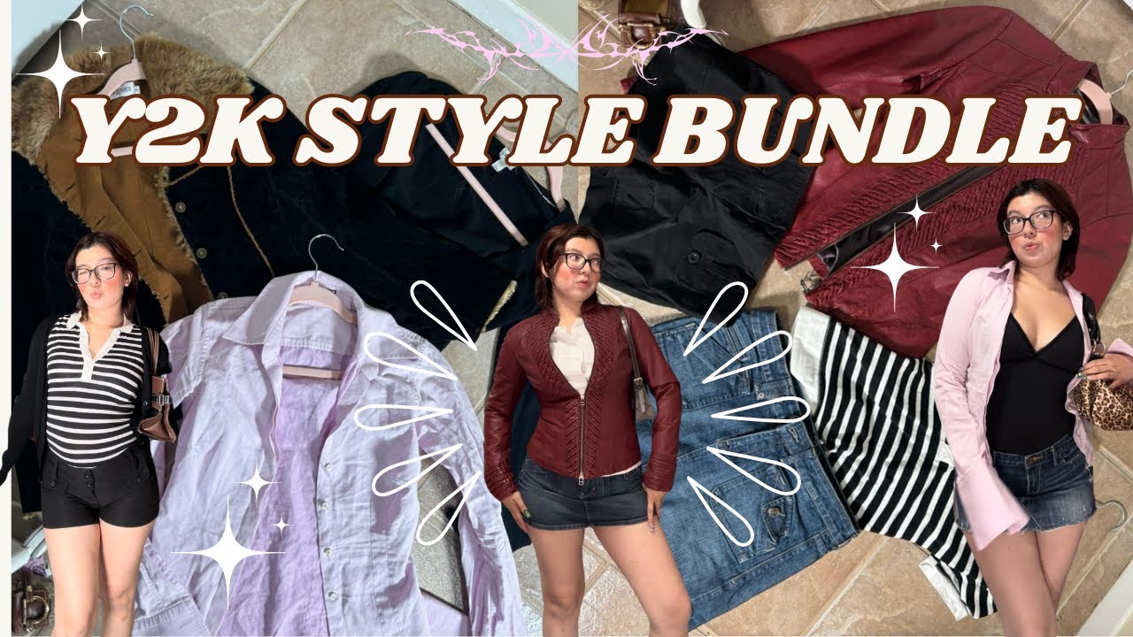 Y2K OFFICE SIREN STYLE BUNDLE TRY ON & OPINIONS - YouTube