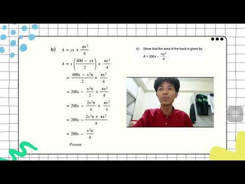 MAT183 CALCULUS 1 APPLIED MAX MIN PROBLEM - YouTube
