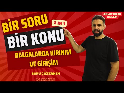 Bir Soru Bir Konu- Dalgalarda Kırınım ve Girişim -1 (AYT  Fizik)