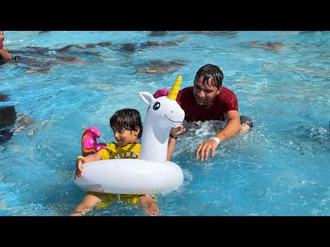 Navya fun in water park🤩 #unbelievablenavya #video #navya #waterpark 