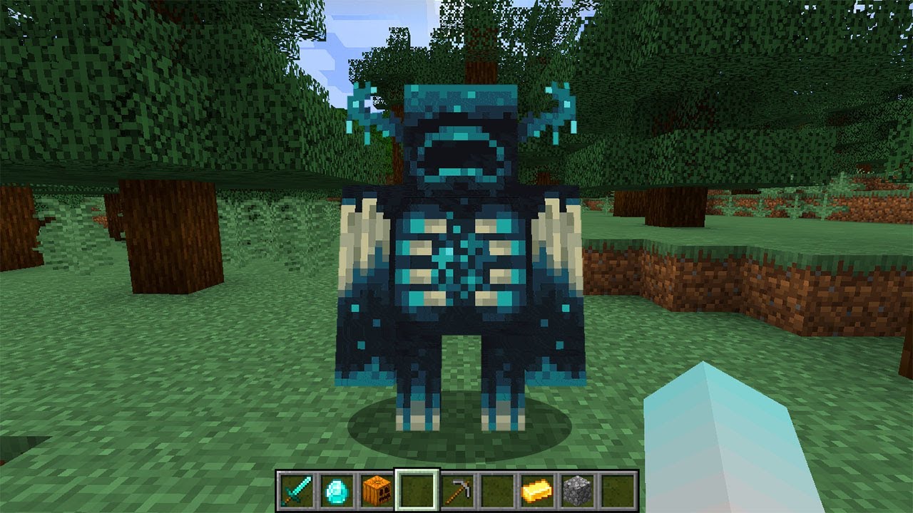 How To Spawn Warden in Minecraft 1.17 - YouTube