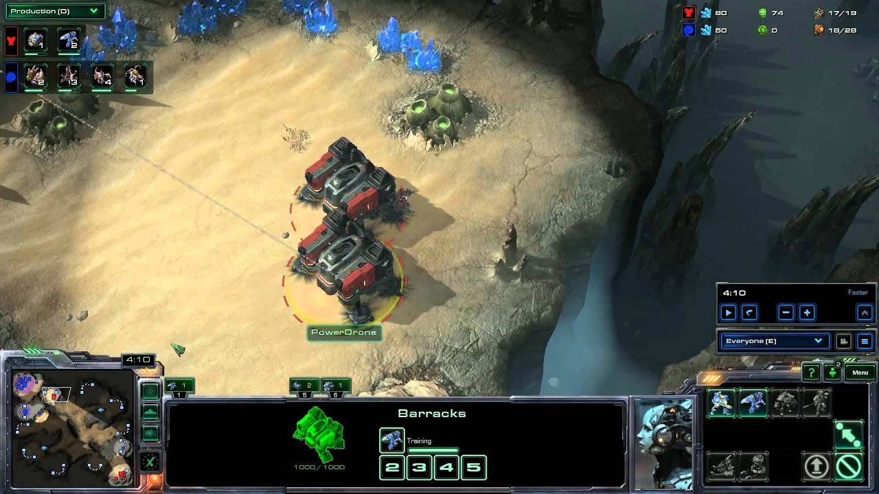 StarCraft Tutorial: Proxy Reaper in Terran vs. Zerg (Build Order) - YouTube