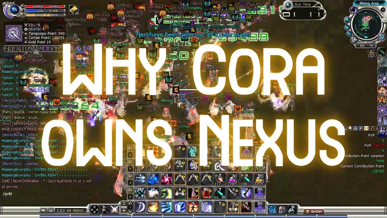 Why Cora owns Nexus - RF Online PlayPark Devie - YouTube