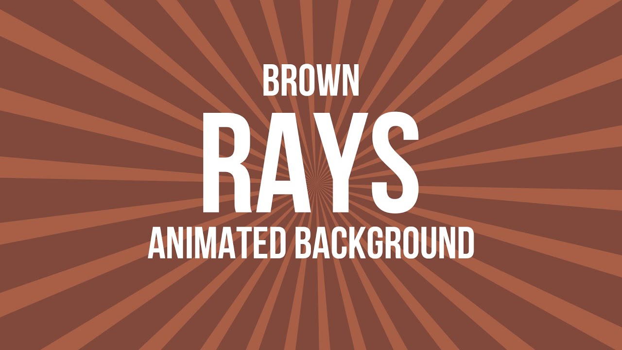 Rays rotating animated Background_ Brown Color - YouTube