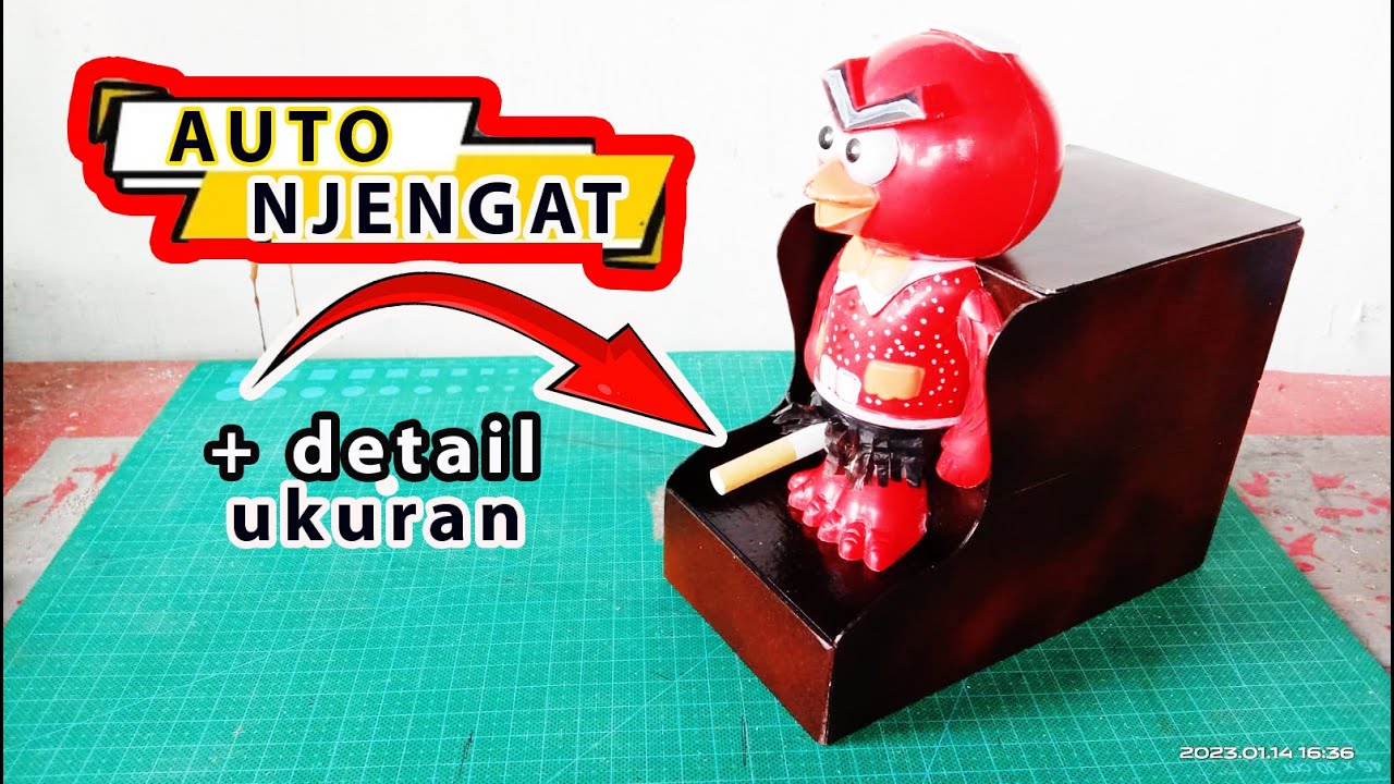 CARA MEMBUAT BOX KOTAK UNIK KEREN DARI BAHAN PARALON HOW TO MAKE MEN'S ...