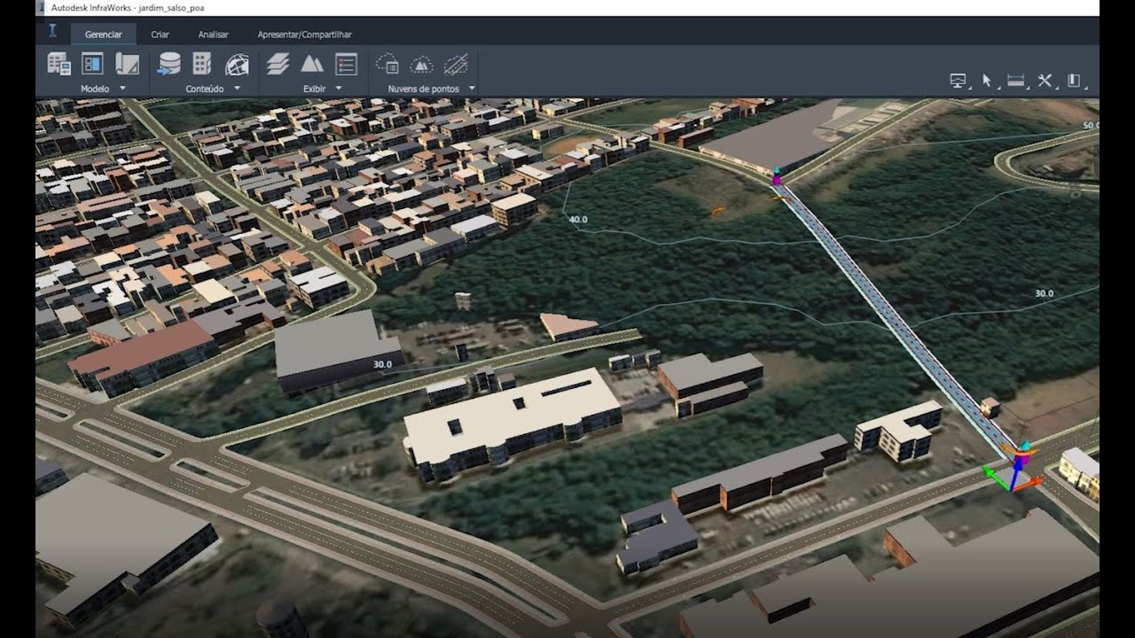 COMO O INFRAWORKS PODE AJUDAR EM PROJETOS URBANÍSTICOS - YouTube