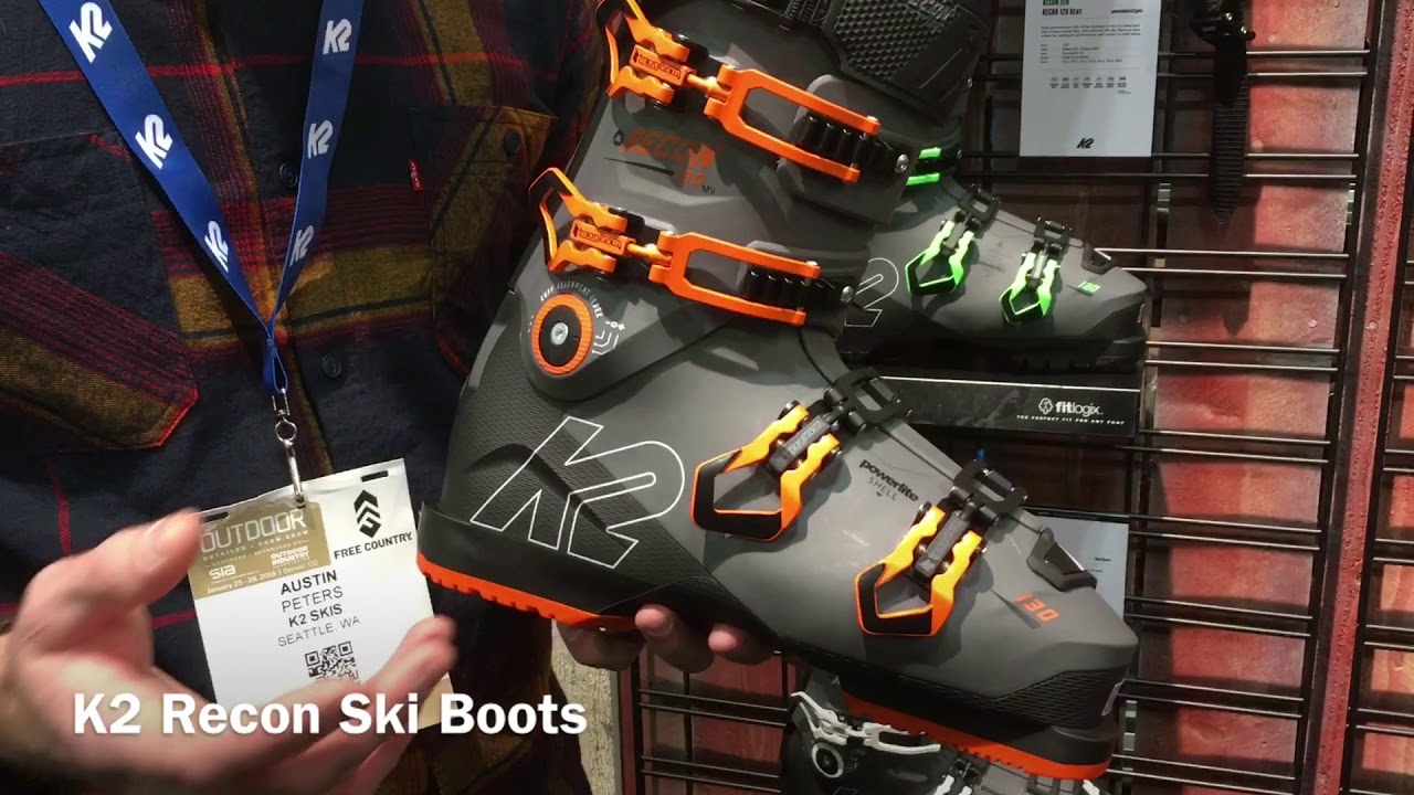 K2 Recon Ski Boots - Outdoor Retailer 2018 - YouTube