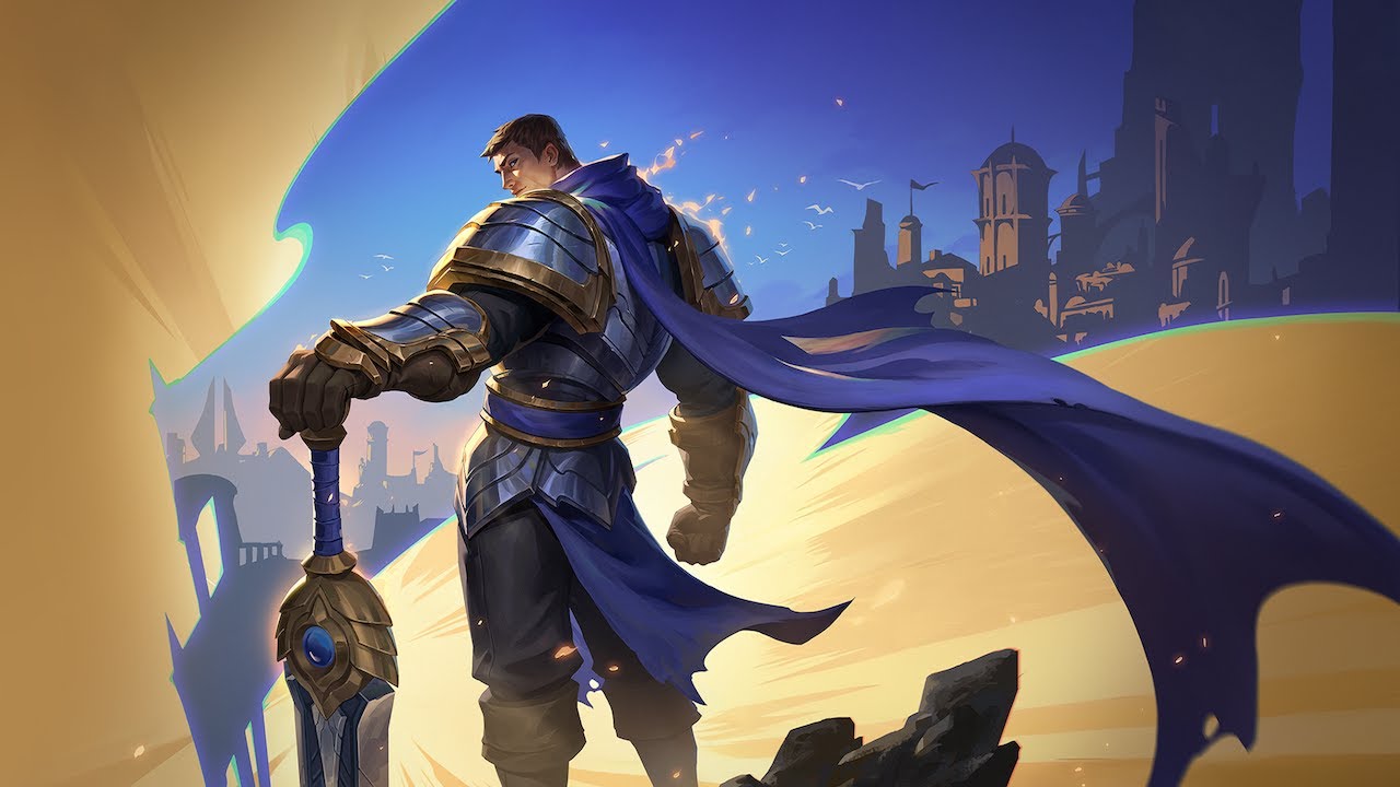 Unbound Garen Custom Skin Preview - League of Legends - YouTube