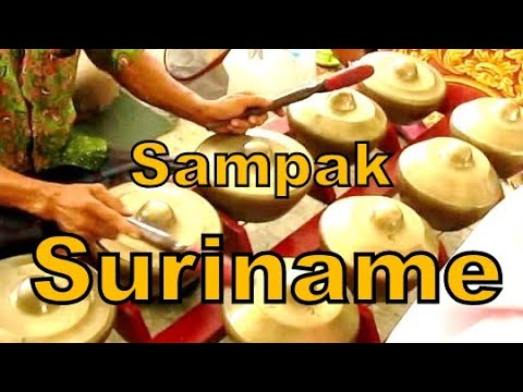 Notasi SAMPAK SURINAME Wayang Kulit / Javanese GAMELAN Music Karawitan ...