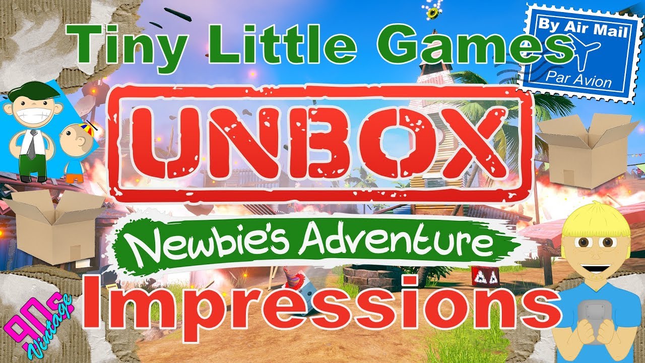 Unbox Newbie's Adventure PS4 Game Impressions - YouTube