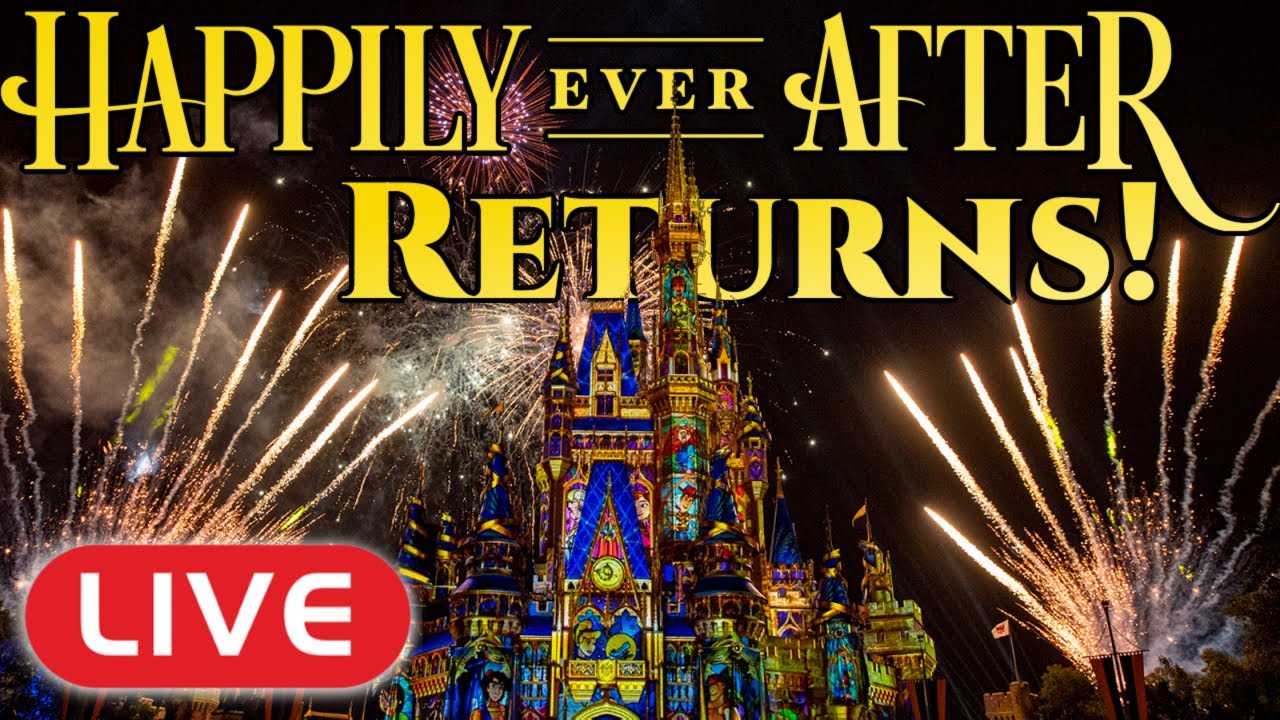 🔴LIVE- Happily Ever After RETURNS 2023! Cast Member Preview! Walt ...