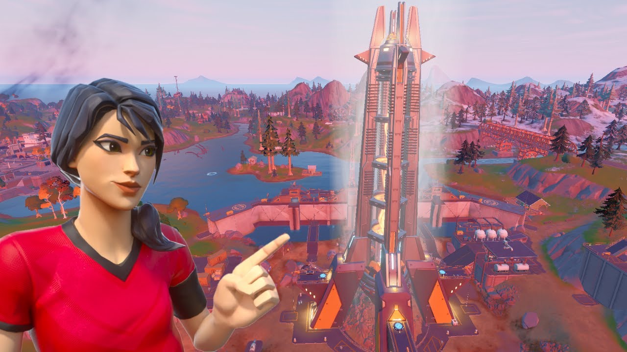 NEW FORTNITE POI (THE COLLIDER) - YouTube