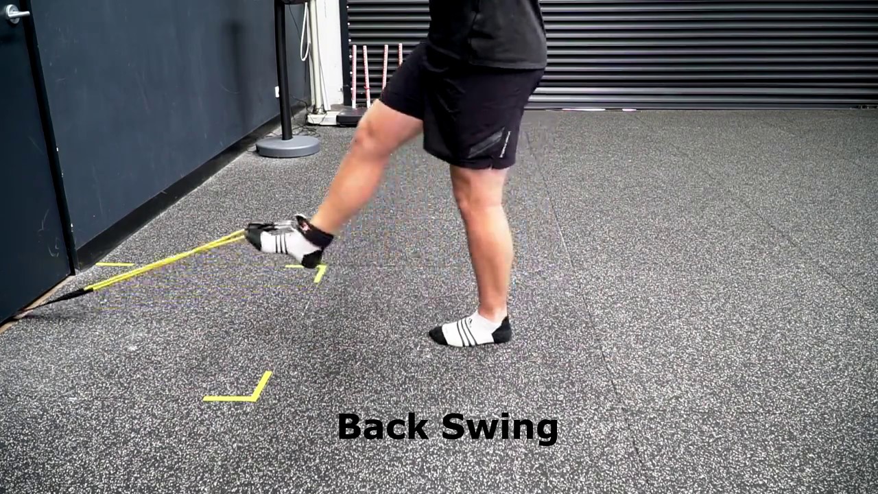 Advanced Banded Proprioceptive Ankle Exercises - YouTube