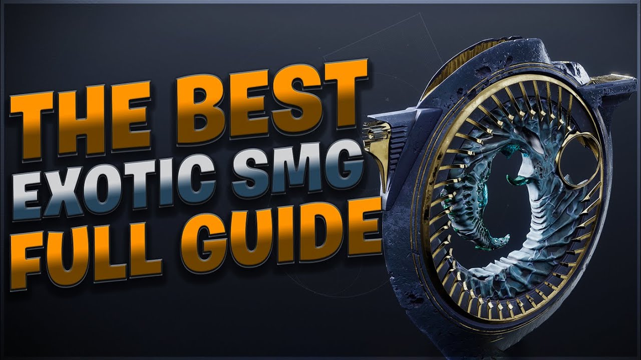 How To Unlock The NEW Exotic SMG Full Guide... In Destiny 2 - YouTube