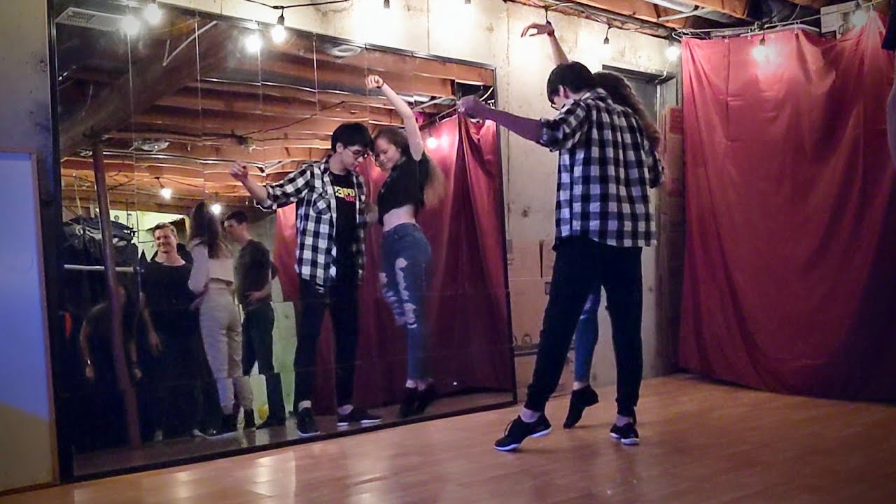 Fire on Fire - Sam Smith - West Coast Swing improv with Lizzy Spann ...