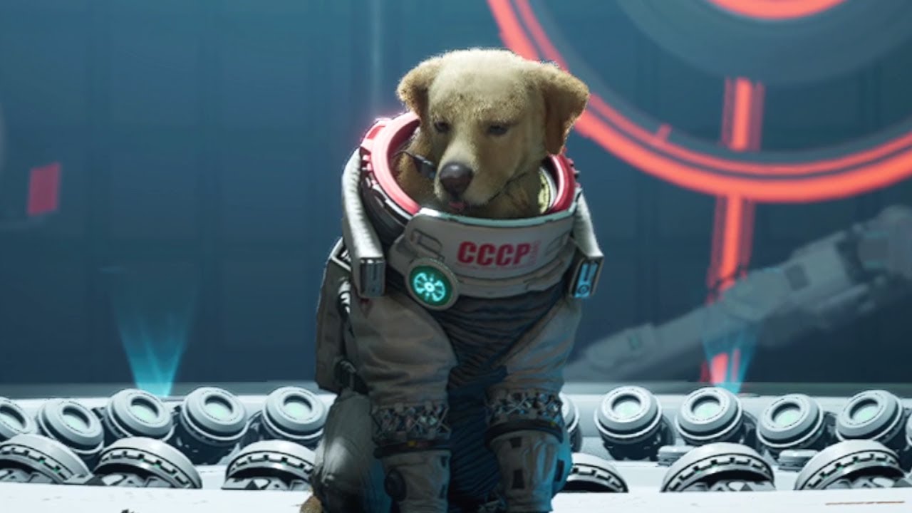 Cosmo The Space dog Scene - Marvel's Guardians Of The Galaxy - YouTube