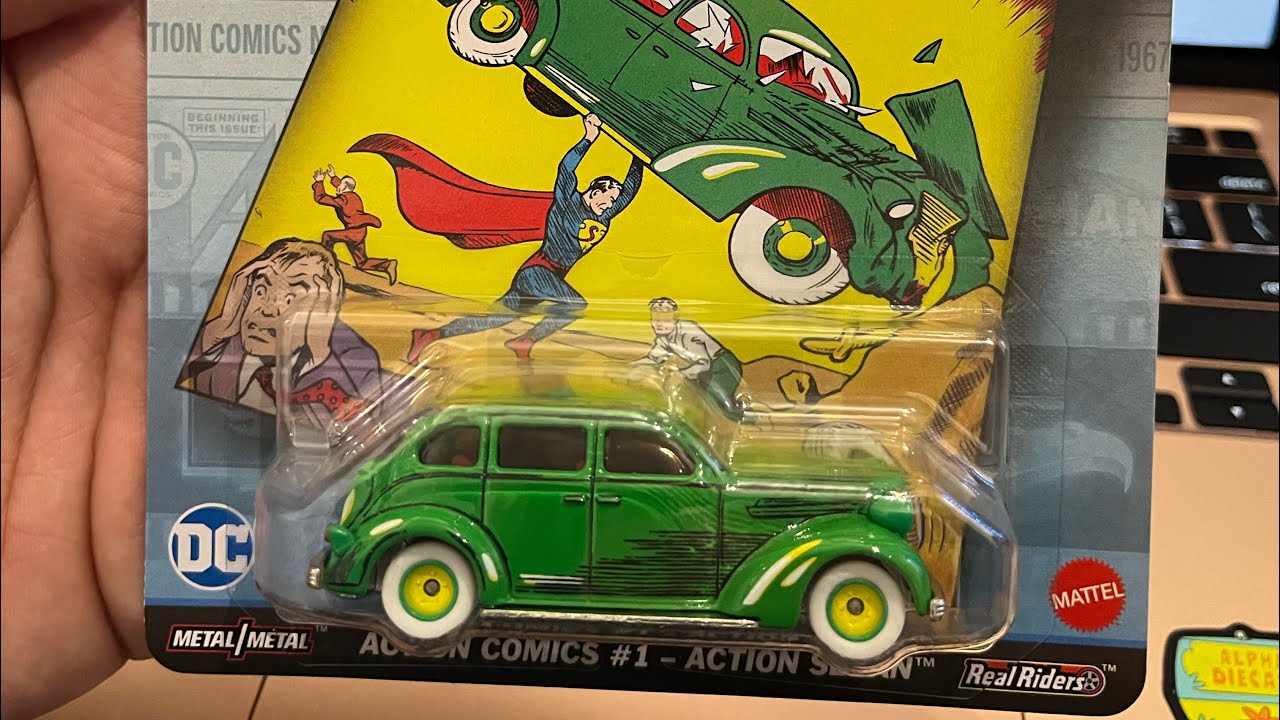 Hot Wheels Superman Action Comics #1 Action Sedan Pop Culture 2024 ...