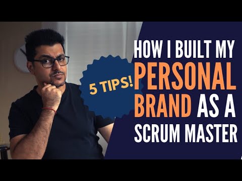 How I built a Personal Brand as a Scrum Master | Vibhor Chandel ...