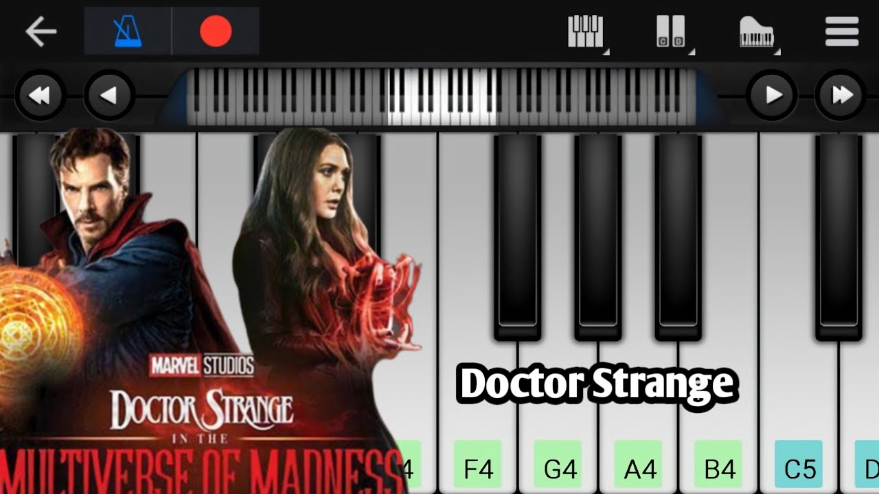 Doctor Strange In The Multiverse Of Madness Trailer Theme | Piano ...